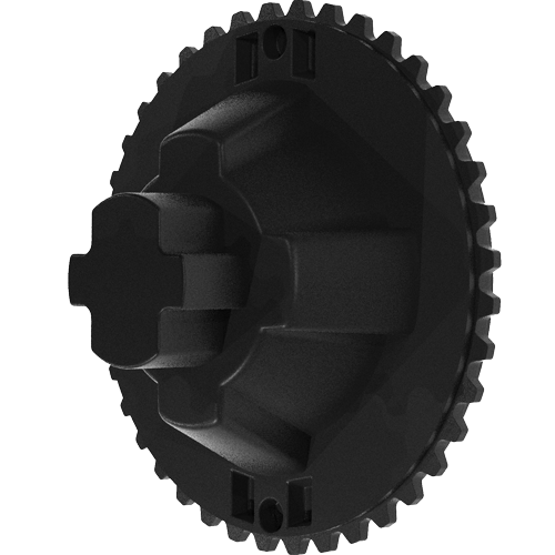 Non-metallic sprocket